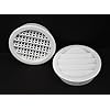 2.5" Round Plastic Louver Soffit Air Vent Reptile Screen Grille Cover ...