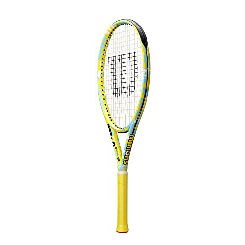 Wilson Minions Clash JR Tennis Racket, For Kids, Carbon Fibre – BigaMart