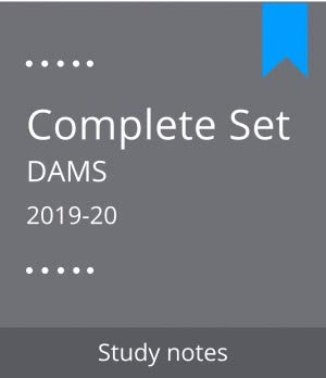 DAMS PG - Handwritten Notes All 20 Subjects 2020 (BLACK & WHITE) : DAMS ...