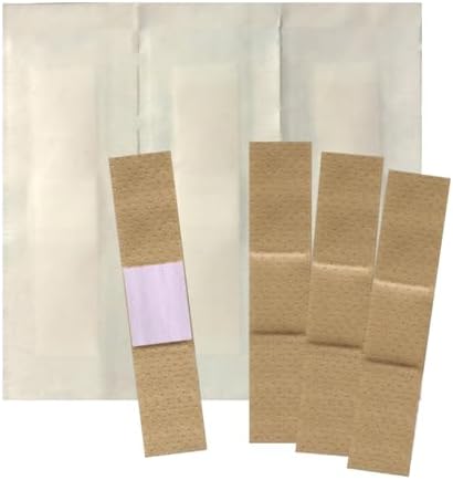 Amazon.com: Vakly Junior Sheer Plastic Adhesive Bandages 3/8 x 1.5 in ...