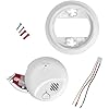 First Alert SMI100-AC, Hardwire Interconnect Smoke Alarm with Battery ...