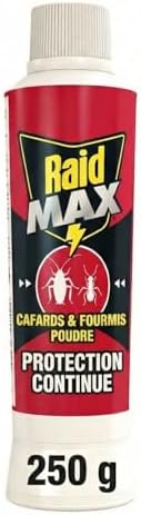 Raid Max Anti-Cockroach and Ant Powder - Continuous Protection - Up to ...