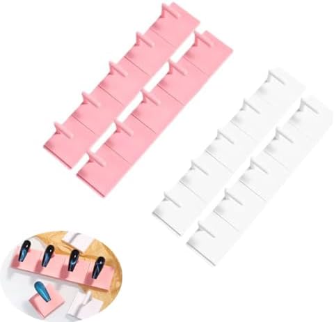 Amazon.com: NentMent 20 Pack Nail Practice Stand Tip Holder Display ...