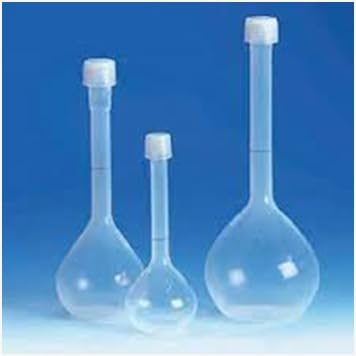 E-MEDI- Plastic Volumetric flask 1000 ml Lab USE. : Amazon.in ...