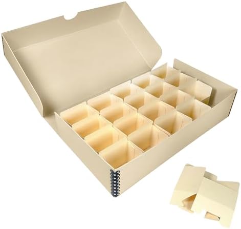 Amazon.com: Lineco, Archival Slide Storage Box, Acid-Free Clamshell ...
