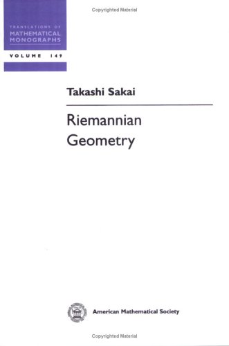 Amazon.com: Riemannian Geometry (Translations of Mathematical ...