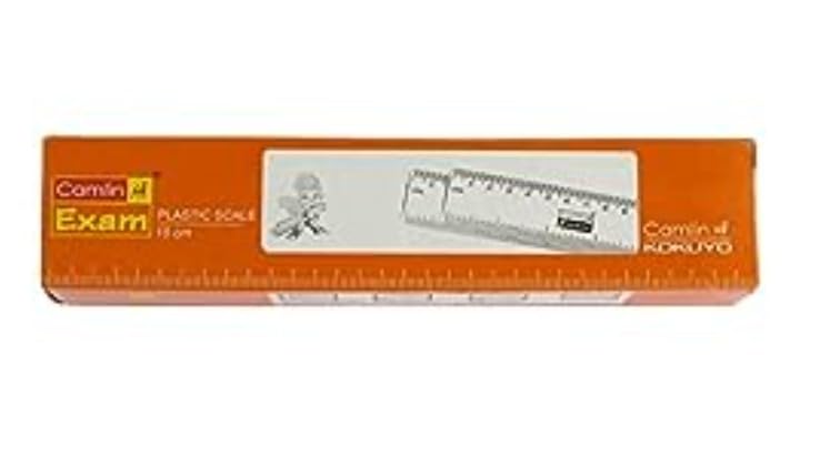 Camlin Kokuyo Exam Standard Scale - 15cm, Pack of 10 : Amazon.in ...
