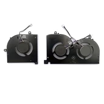 Amazon.co.jp: CPU + GPU 冷却ファン 交換用 MSI GS75 P75 WS75 MS-17G1 MS-17G2 MS ...