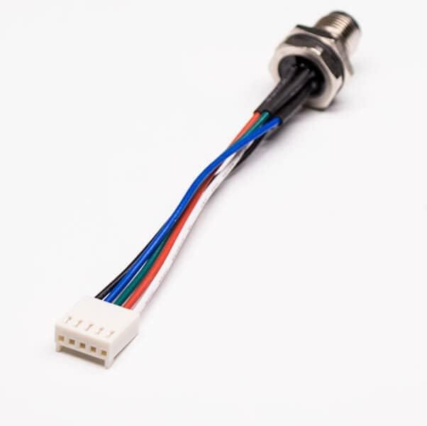 Amazon.com: Elecbee M8 Connector to Molex Straight Waterproof 5Pin B ...