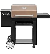 Amazon.com : Monument Grills Octagonal Column Wood Pellet Grill Outdoor ...