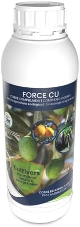 CULTIVERS Gluconato de Cobre. Abono Fertilizante con Efecto Fungicida ...