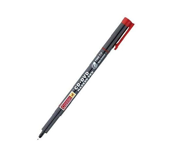 Camlin CD Dvd Marker Pen Red - 7289369 (Pack of 50) : Amazon.in