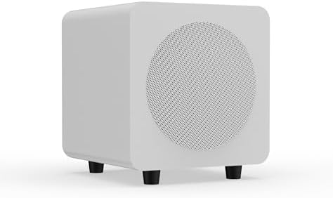 Amazon.com: Kanto SUB6 Sealed Powered Subwoofer | 200W Peak Power | 6 ...