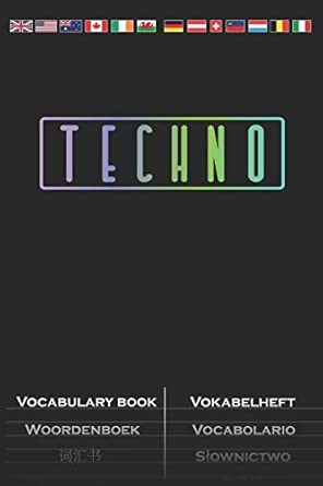 Techno Vocabulary Book: Vocabulary textbook with 2 columns for Music ...