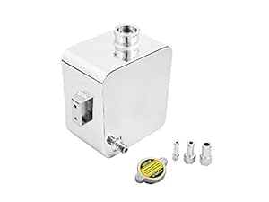 Universal 2.5L Aluminium Alloy Water Coolant Header Overflow Expansion ...