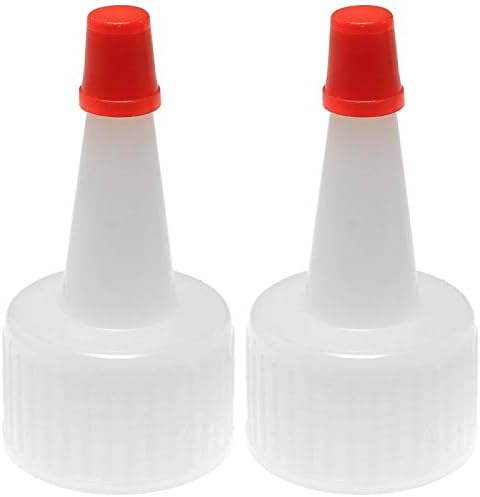 Amazon.com: E-outstanding Red-Tip Cap 24PCS Red Plastic Pointed Mouth ...