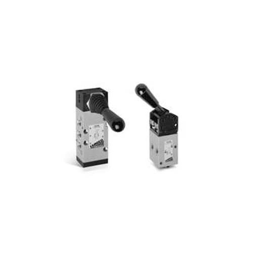 Camozzi 358-990 Manually Operated Valve, 5/2" Way, 1/8", Toggle Switch ...