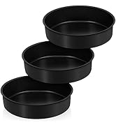 Joyfair 4 Inch Non Stick Cake Tin, Stainless Steel Round Cake Pan Set ...