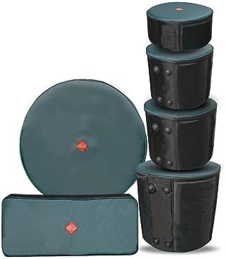 OLIVE-OL-DRUM100 5 Psc Drum Set Bag (Including, Stand Bag) : Amazon.in ...