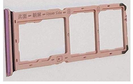 (HUKATO) Dual Sim Card Memory SD Card Slot Tray Holder Compatible for ...