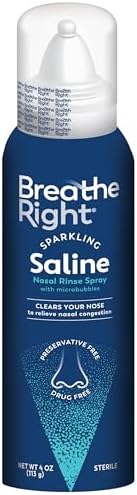 Amazon.com: Afrin Saline Nasal Spray Twin Pack, 100% Drug Free, Saline ...