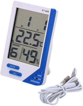 MCP Healthcare Digital Room Thermometer Temperature Humidity Meter LCD ...