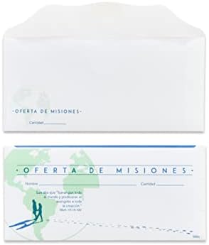Amazon.com : Spanish Missions Offering Envelopes for Church (100 ...