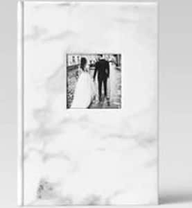 Amazon.com: White Marble Design Photo Album, Holds 240 4"x6" or 80 5"x7 ...