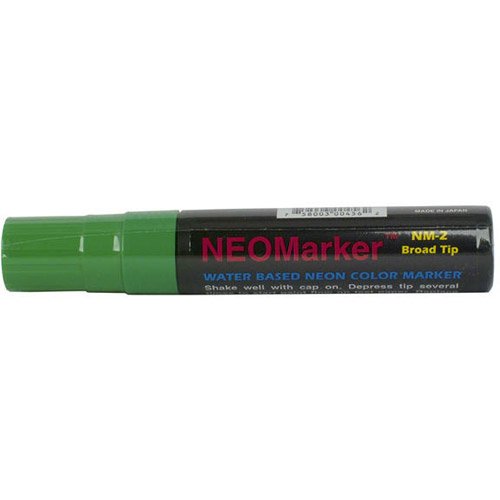 Amazon.com: NEOMARKER WIDE TIP GREEN, EA, 05-0542 R&T ENTERPRISES ...