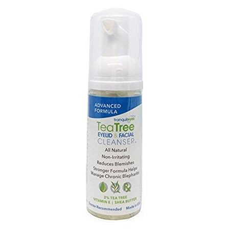 Amazon.com: Gentle Formula Tea Tree Eyelid and Facial Cleanser (50 ml ...