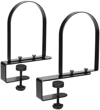 Amazon.com: FIROK Book Ends for Shelves, Clamp-On Bookend for Heavy ...