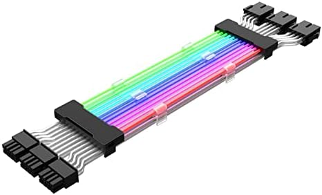 Amazon.co.jp: Addressable RGB Power Extension Cable, 24-Pin/2x8Pin ...