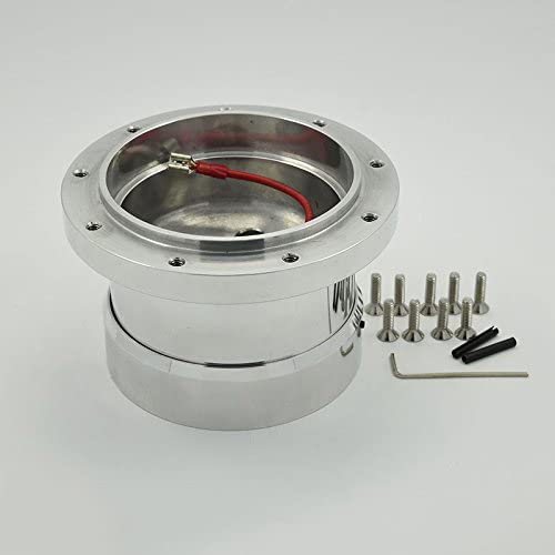 Amazon.com: Flashpower 9 Bolt Steering Wheel Hub Adapter Polished ...