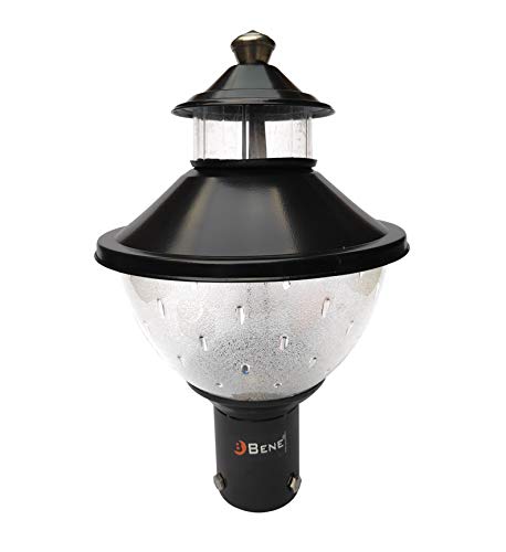BENE Mist Gate Light for Home Gate, 21 CM, Round Gate Lamps for Outdoor ...