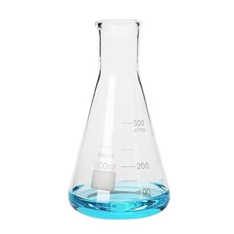 Glassware Labware 1PCS Erlenmeyer Glass Flask Narrow Neck Conical ...