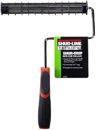 Amazon.com: Shur-LIne # 6620 9" Premium Shur Grip Paint Roller Frame ...