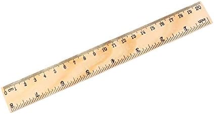 Amazon.com: Wooden Rulers Measuring Tool School Supplies Straight ...