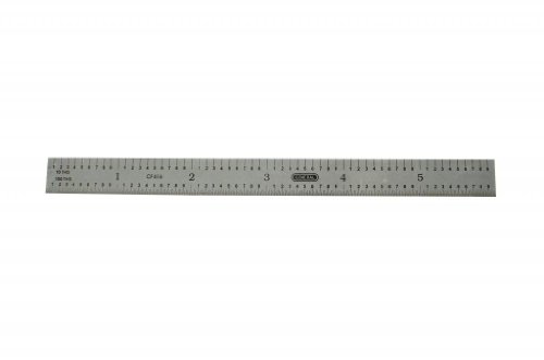 General Tools CF616 Flexible Industrial Straight Edge Ruler, 6-Inches ...