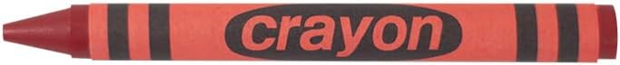Amazon.com: Crayola Single Color Crayon, 12 Count Box, Red; no ...