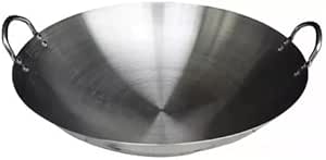 Wok Disco Para Discada De 45 Cm Diametro Acero Inoxidable Grueso ...