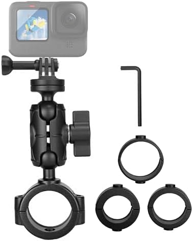 Amazon.com : VINmounts Aluminum Motorcycle Handlebar Mount, 360 ...