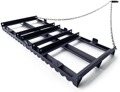 Amazon.com : Plorvia 4FT Drag Harrow Driveway Grader, Heavy Duty Tow ...