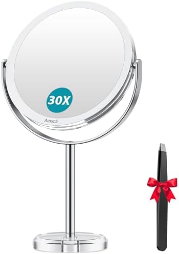 Amazon.com - Magnifying Mirror with Light 30X, Lighted Makeup Mirror ...