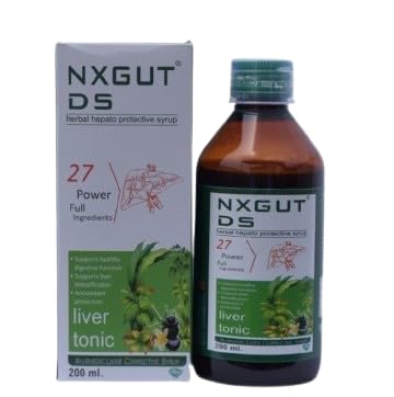 Buy Nxgut-DS Liver Syrup With Pure Herbal Extracts | 27 Powerfull ...