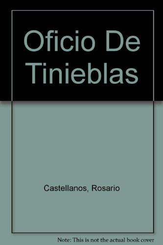 Oficio De Tinieblas | Amazon.com.br