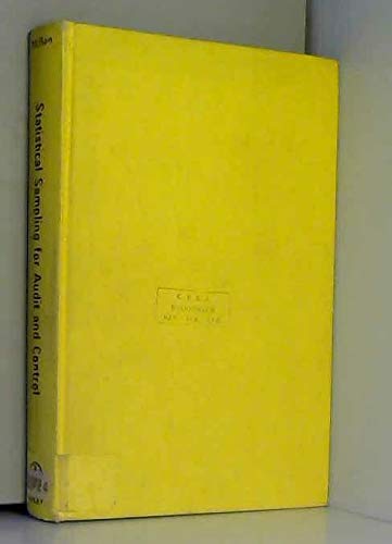 Buy Mcrae ∗statistical∗ Sampling For Audit And Control Book Online at ...