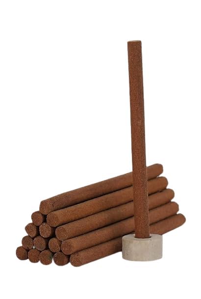 RUDRAM GRUH UDYOG Chandan Flavour Dhoop Sticks for Pooja, Dhup Batti ...