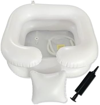 Amazon.com: JJFFTAO,Medical Inflatable Bathtub,Bed Bath,Medical PVC ...