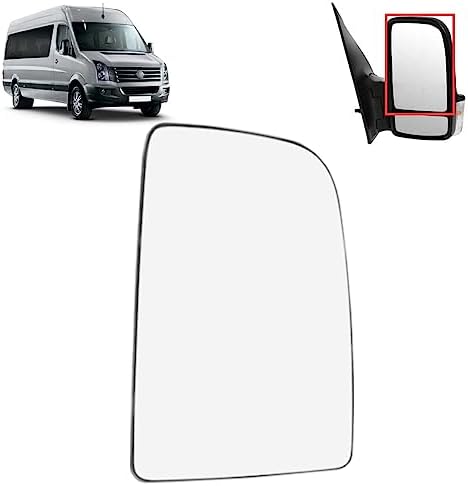 BIAREN Wing Mirror Upper Glass Right Non-Heated For Mercedes Sprinter ...