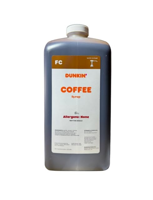 Amazon.com: Dunkin Donuts Coffee Syrup, Frozen Coffee Sauce-Swirl-Syrup ...